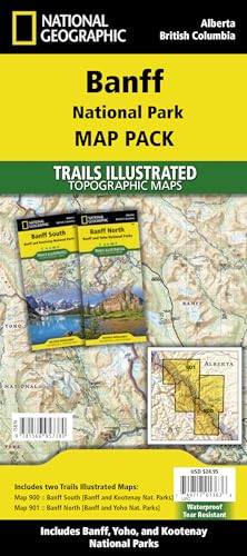 Snapklik.com : Banff National Park Map Pack Bundle