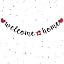 Welcome Back Banner,Black Red Glitter Pennant Flag Bunting Welcome Back ...