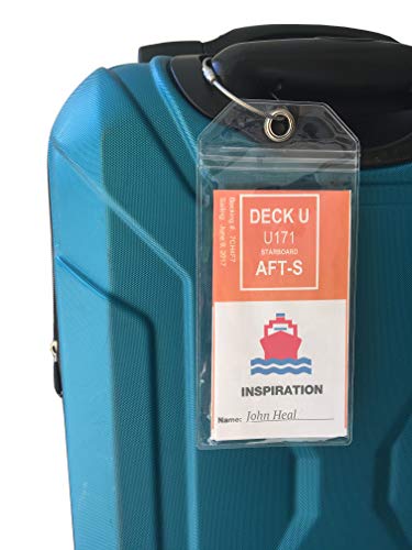 Carnival Luggage Tag Holders by Cruise On - Fits All Carnival Cruise ...