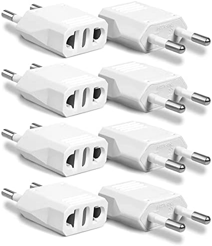Ceptics USA, Canada to European Plug Adapter - Type C Adapter ...