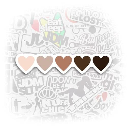 Amazon.com: Heart Shades Sticker Diversity Stickers Water Bottle Decals ...