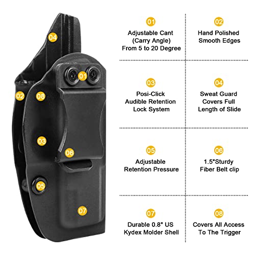 Snapklik.com : US KYDEX IWB Holster,Three Types Of Holsters, Including ...