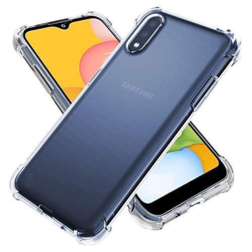 MobileGenics Back Case Cover for Samsung Galaxy M02 (Transparent ...