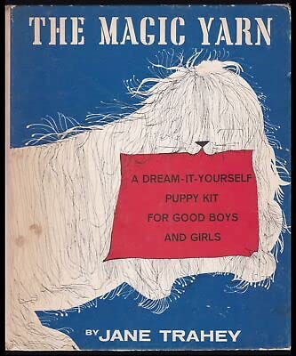 Rare 1960 Magic Yarn Jane Trahey Mid Century Modern Childrens Book ...