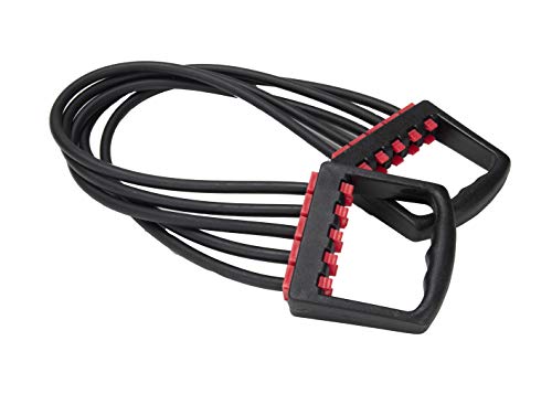 Mind Reader Elastic Adjustable 5-Spring Chest Expander, Pull Stretcher ...