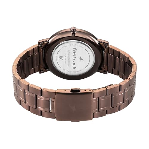 Fastrack Stunners X Special Edition Quartz Brown Dial Stainless Steel ...