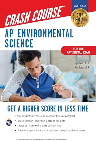 Amazon.com: AP® Environmental Science Crash Course, Book + Online: Get ...