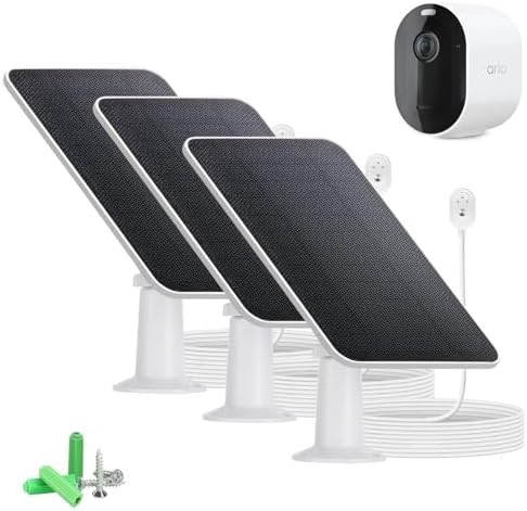 Amazon.com : Arlo Solar Panel Charger Compatible with Arlo Ultra/Ultra ...