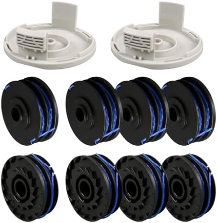 YWNYT RAC123 Strimmer Spool Line for Ryobi, 1.6mm x 8.3M Replacement ...