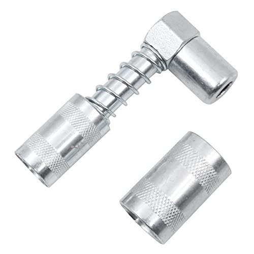 Plumbers Grease Boao 4 Pieces 90 Degree Grease Coupler Silver Coupler ...