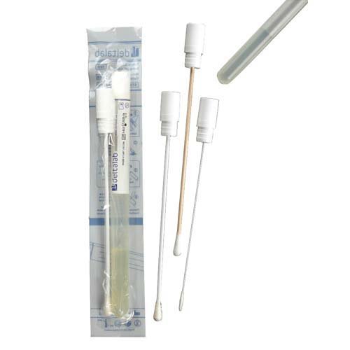 Deltalab 300295 Stuart Swab Sterile, Snappable Polystyrene and Viscose ...