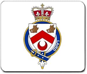 Amazon.com: Laird England Family Crest Coat of Arms Mouse Pad : Office ...