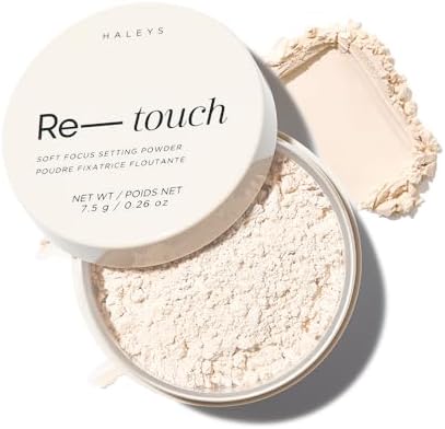 Amazon.com : HALEYS Re-touch Talc-Free Loose Setting Powder Translucent ...