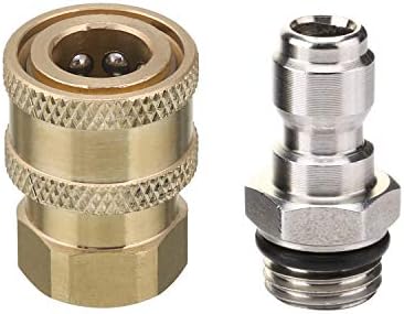 Amazon.com: JANZ Pressure Washer Adapter Set, M22 to 3/8 inch Quick ...