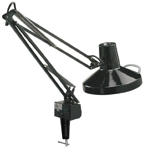 LumaPro 6MNT0 Task Light, Fluor and Incand, 60/32W, 120V: Desk Lamps ...