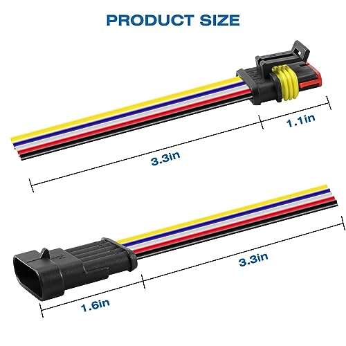 Snapklik.com : RDBS 5 Kit 5 Pin Electrical Wire Connectors 5 Way ...