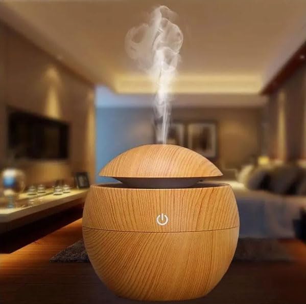 Wooden Ultrasonic Diffuser for Office, Home and Car : Amazon.in: Home ...