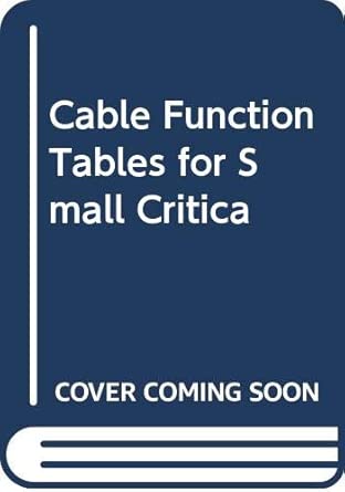 Amazon.co.jp: Cable Function Tables for Small Critica : 洋書
