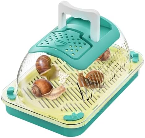 Amazon.com : Snail Terrariums Breeding Box, Rectangle Habitat Tank Kit ...