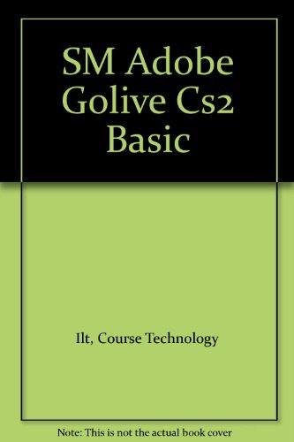 SM Adobe Golive Cs2 Basic: Course Technology ILT: 9781418848019: Amazon ...