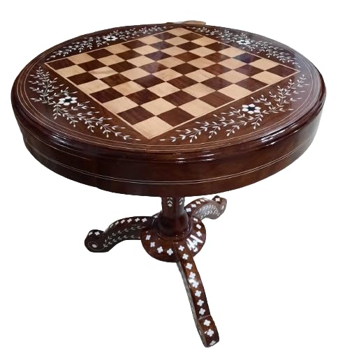 Buy DEEPGROUP RETRERON Chess Board | WOODRN Made for Kids & Adults | Fancy Look & Glossy Finish ...