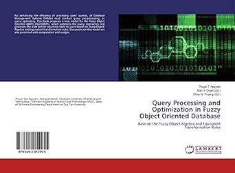 Query Processing and Optimization in Fuzzy Object Oriented Database ...