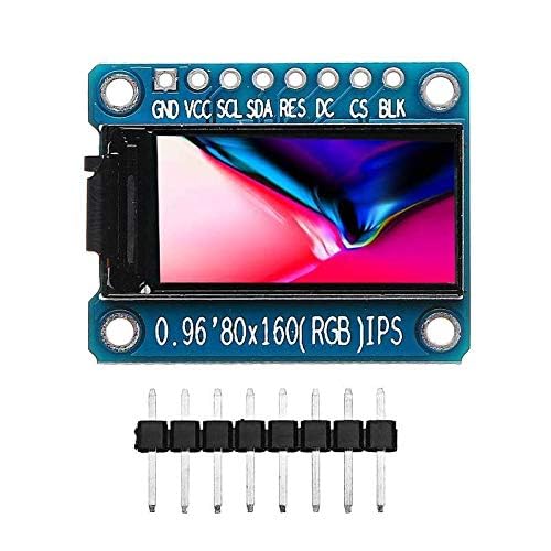 REES52 0.96 inch IPS LCD Display Full Color Screen Module ST7735S ...