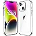 Amazon.com: JJGoo Compatiable with iPhone 14 Case Clear, Transparent Shockproof Phone Case, Slim ...
