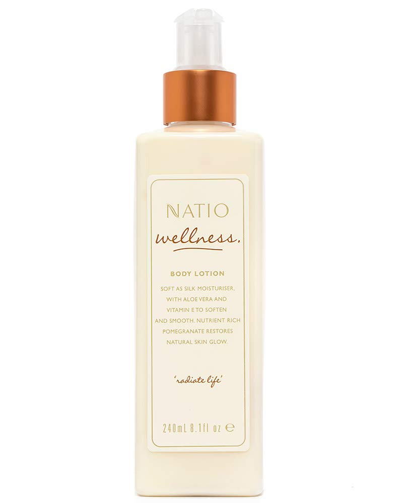 Natio Australia Wellness Body Lotion 240ml - Light Body Moisturiser ...