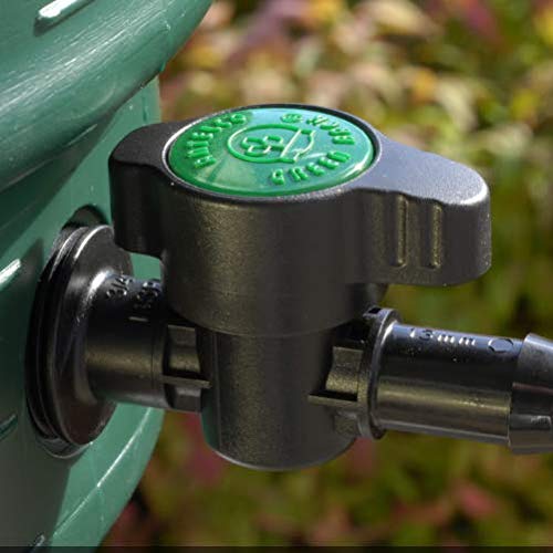 HydroSure Green Back Water Butt Valve - 13mm x 3/4" BSP Male : Amazon ...