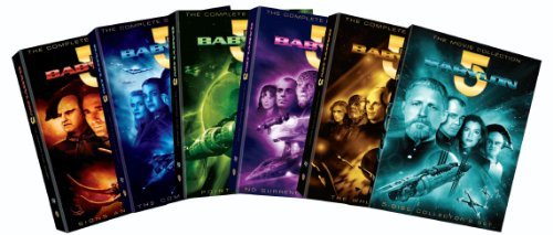 Amazon.com: Babylon 5: Seasons 1-5 + Babylon 5: The Movie Collection ...