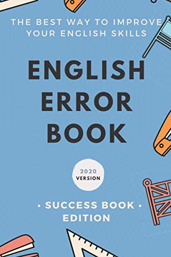 English Error Book: Improve your English Skills with this notebook ...