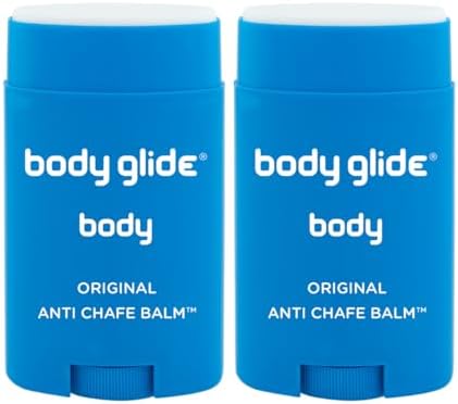Body Glide Original Anti-Chafe Balm, 1.5oz, 2-pack, Blue: Buy Online at ...