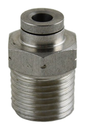STC Valve MCS 3/16 N1/4W 316 Stainless Steel Push-In Fitting, Male ...