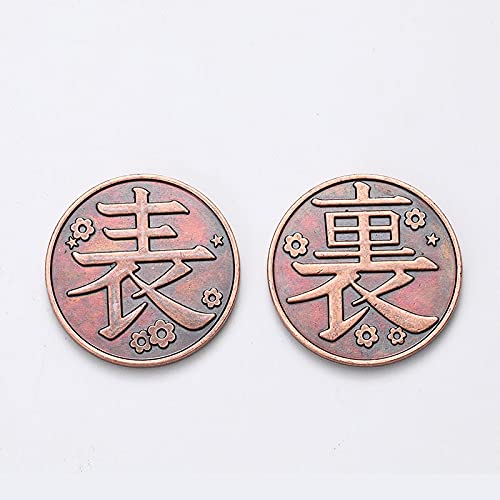 Buy Tsuyuri Kanao Coin Anime Haori Kimetsu no Yaiba Metal Copper Coin ...