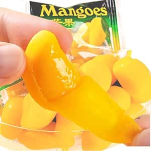 Amazon.com : Peelable Gummies, 4D Gummies Peely Fruity Filled Candy Snacks,Gummy Candy Mango ...
