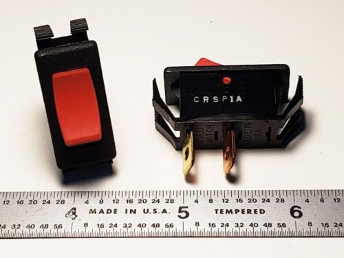 Amazon.com: Oslo Rocker Switch CRSP1A12M9 SPST ON-Off - 3 pcs ...