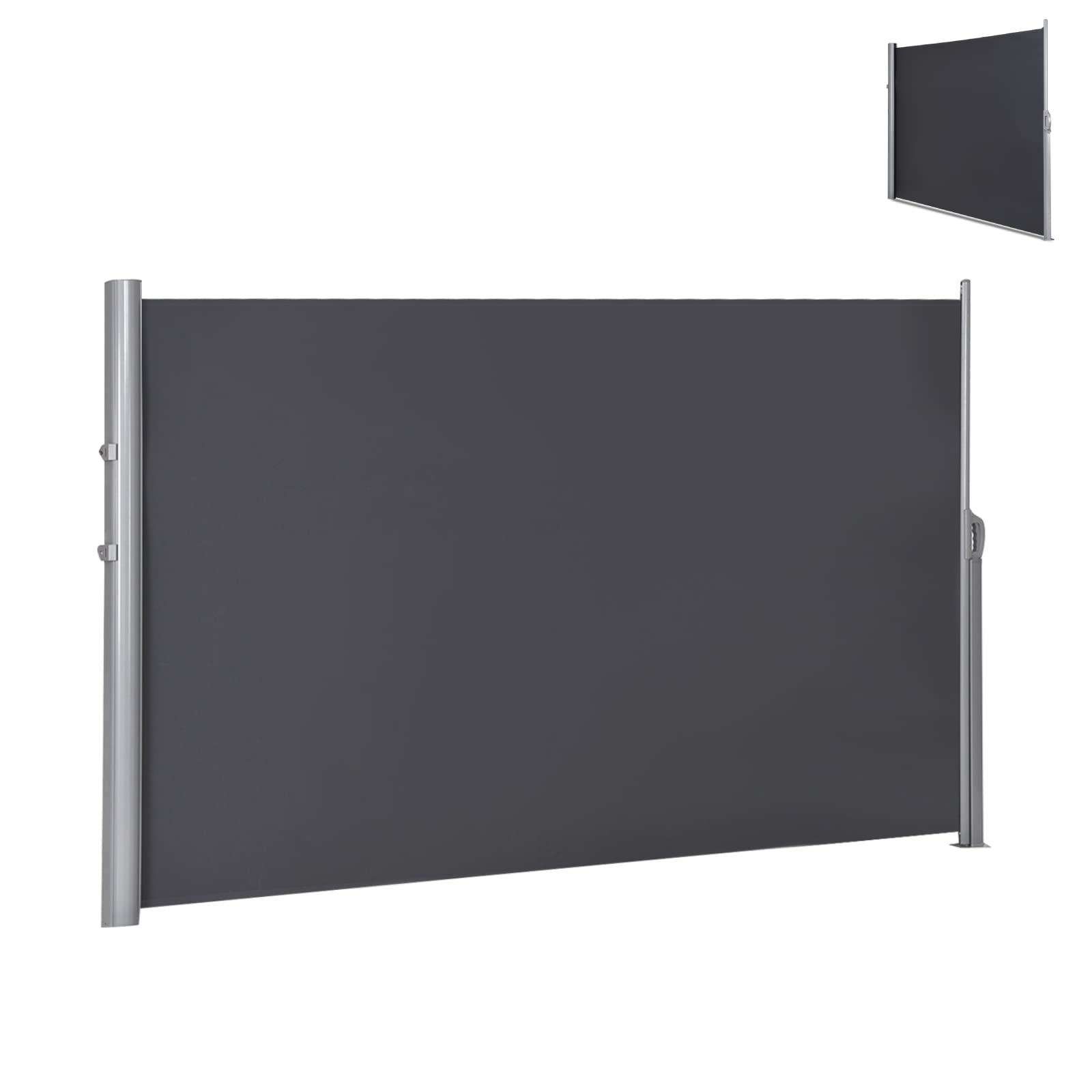 Retractable Privacy Fence