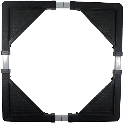 Flexi Plastic Washing Machine Trolley, 49-56 cm, White : Amazon.in ...