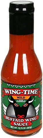 Amazon.com : Wing Time Buffalo Wing Sauce, Hot, 13 Ounce (Pack of 2 ...