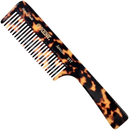 Amazon.com : Kent 91TY Wide Tooth Detangler Hair Comb for Women and Men ...