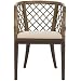 Amazon.com: Safavieh Home Collection Carlotta Arm Chair, Griege : Home ...