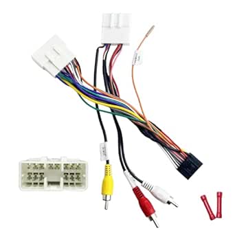 Amazon.com: 16Pin ISO Aftermarket Radio Harness Adapter for Subaru ...