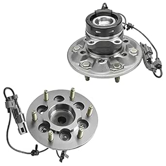 Detroit Axle - 2WD Front Wheel Bearing Hubs for 2004-2008 Chevrolet Colorado GMC Canyon Isuzu i ...