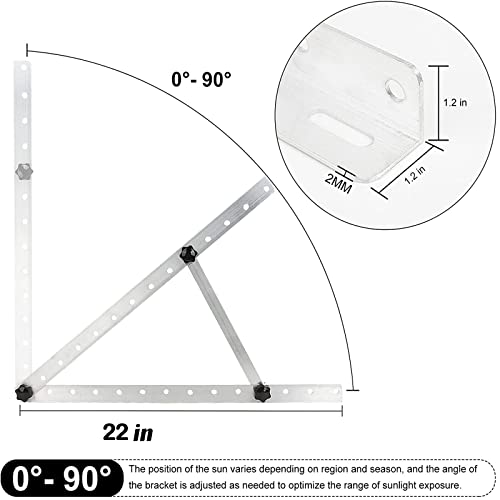 Adjustable Angle Solar Panel Mounting Brackets ,Solar Panel Fixing ...