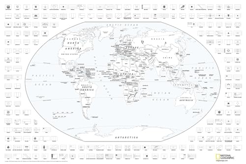 Best National Geographic Maps: World Map Posters That Will Inspire Your ...