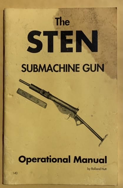 2 Books: British Sten Manual + Sten Submachine Gun 9mm UK Subgun WWII ...