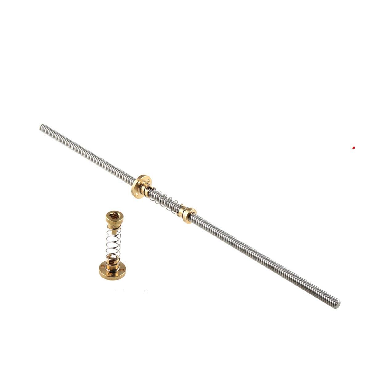 2mm 4mm 8mm Anti-Backlash Nut+100mm 300mm 1200mm T-type Stepper Motor ...