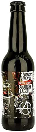 Anarchy Anarchy Imperial Lager (Red) 330ml - Case of 12 : Amazon.co.uk ...