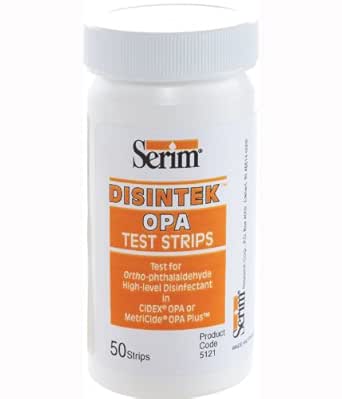 Amazon.com: Medline MDS200360 Cidex/Metracide OPA Test Strips (Case of ...